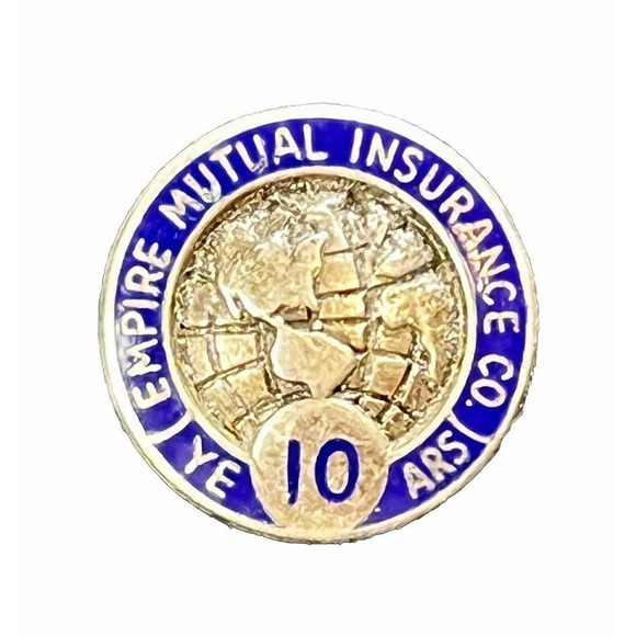 Jewelry | Vintage Sterling Silver Empire Mutual Insurance Co 1 Year ...